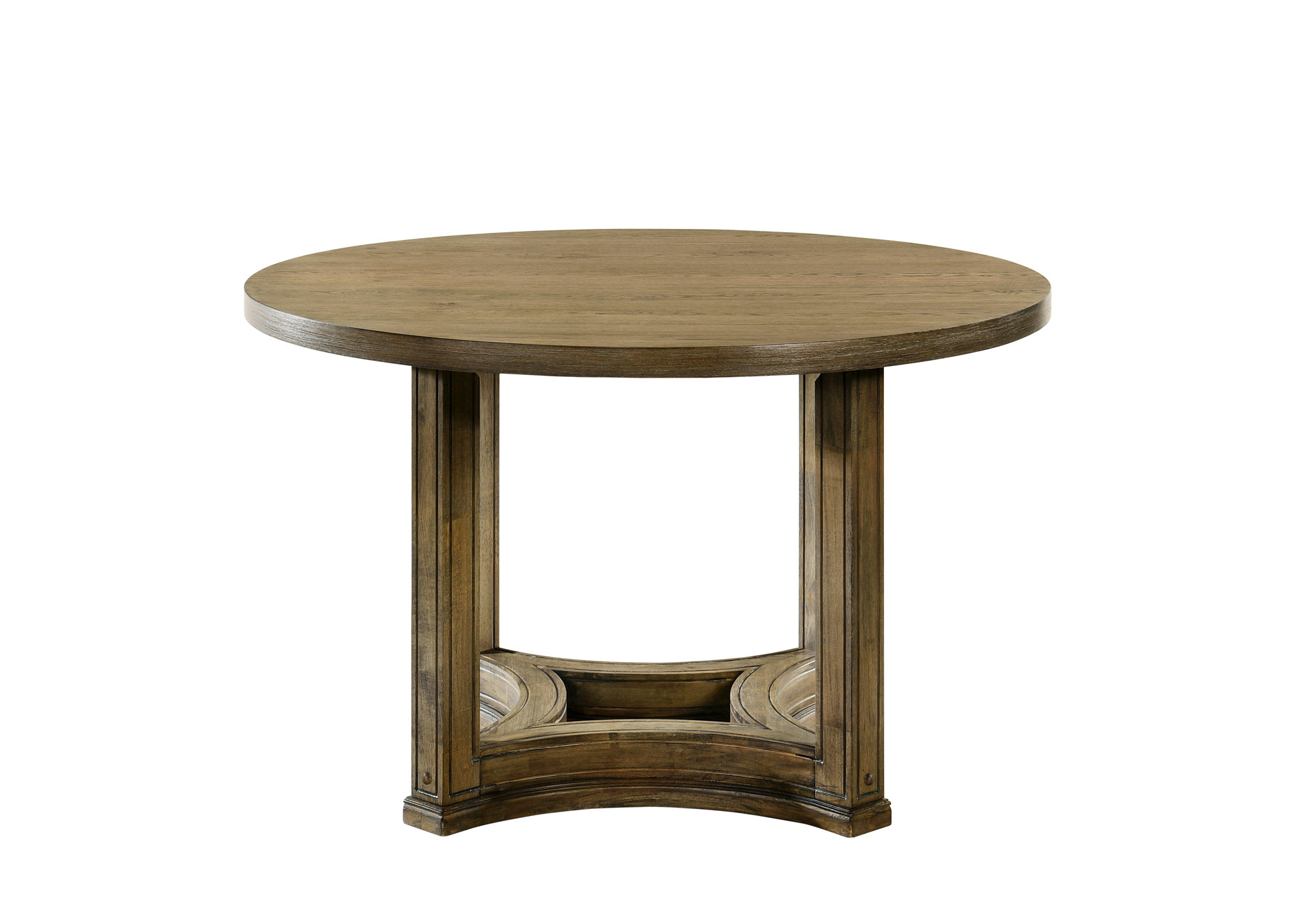 August Grove® Coralie Round Dining Table, Wood Coffee Table | Wayfair