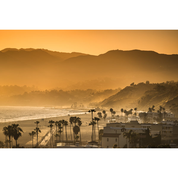 Alpen Home Santa Monica Beach by Pgiam - Print | Wayfair.co.uk