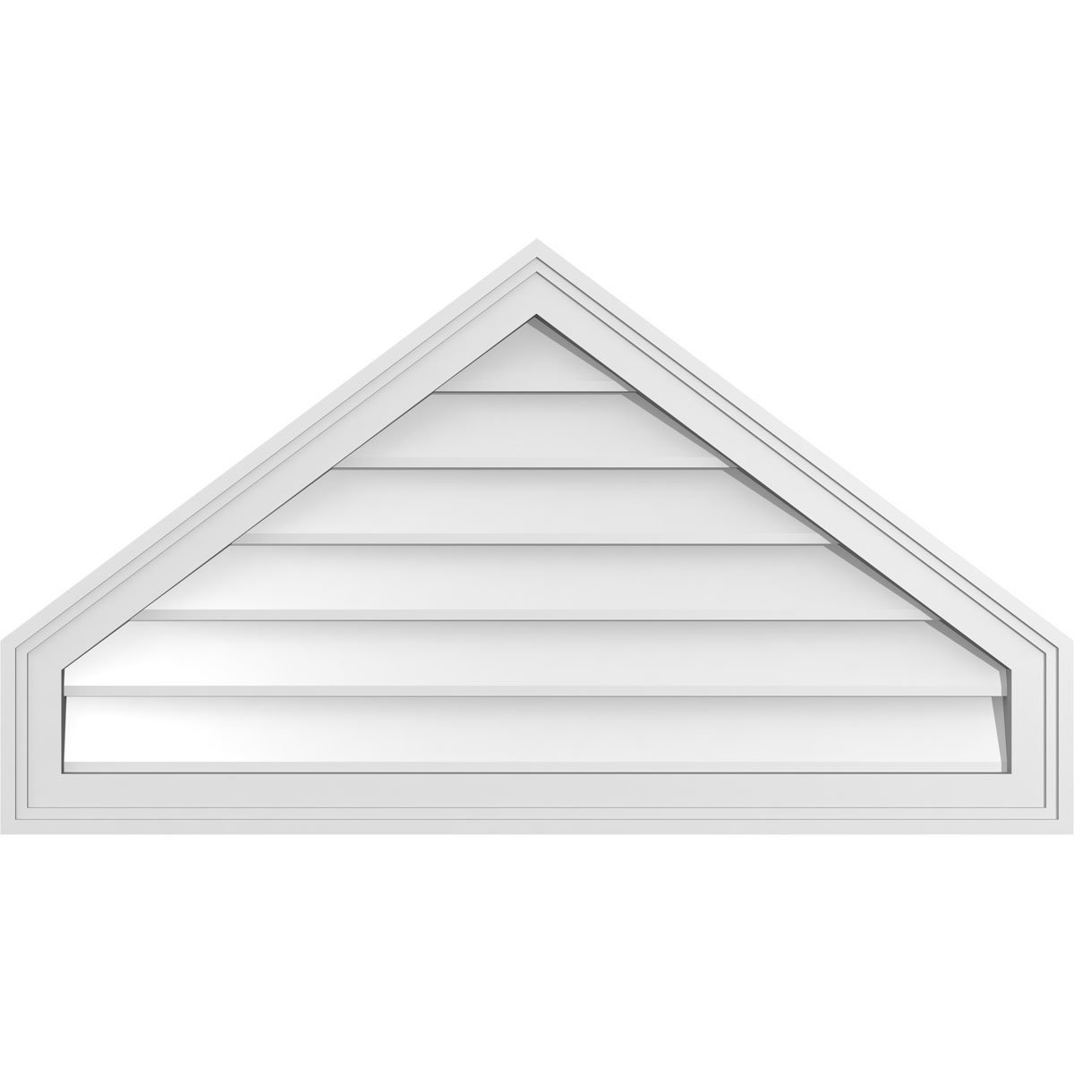 Ekena Millwork Peaked Surface Mount Signature Urethane Non-Functional ...