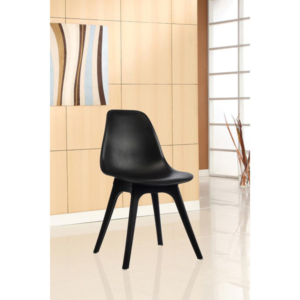 Corrigan Studio® Yancey Side Chair--Black - Wayfair Canada