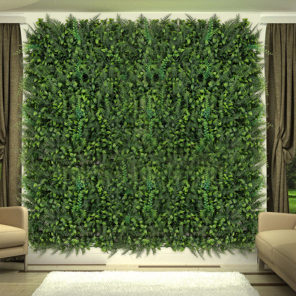 The Seasonal Aisle 60cm Wide Indoor Outdoor Artificial Ivy Grass ...