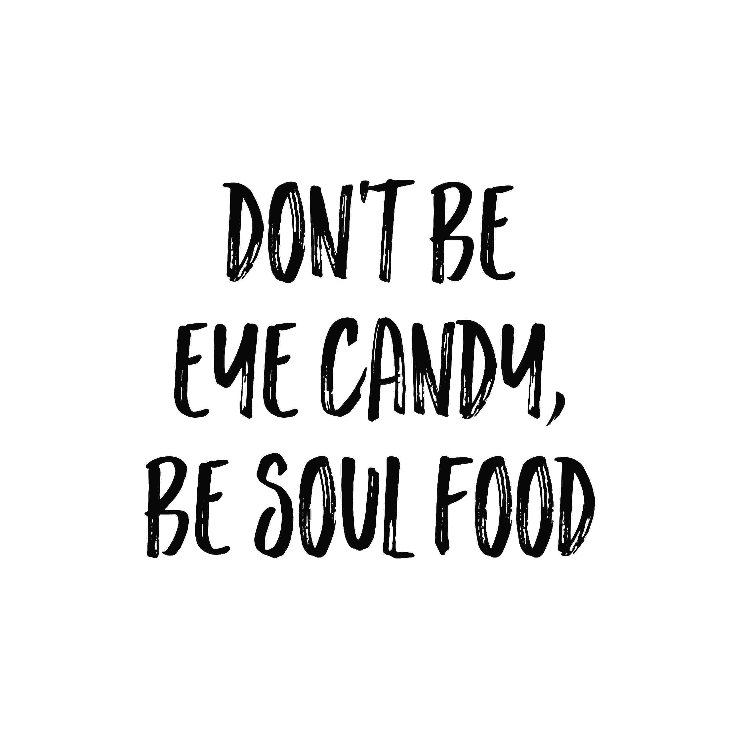 Trinx Soul Food On Canvas Textual Art | Wayfair