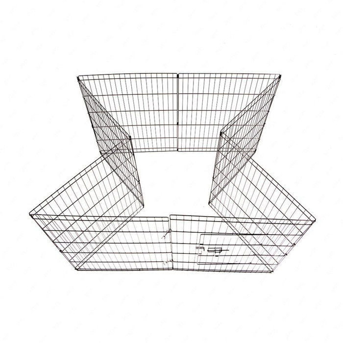 Winado 8 Panel Metal Exercise Pen With Door | Wayfair