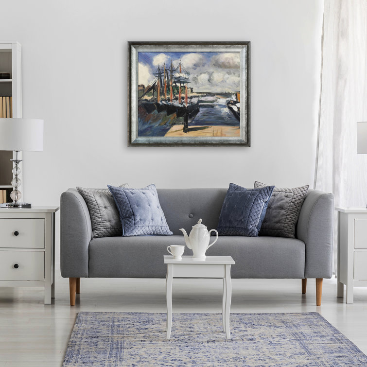 Longshore Tides Four Boats Side By Side In The Marseilles Harbour ...
