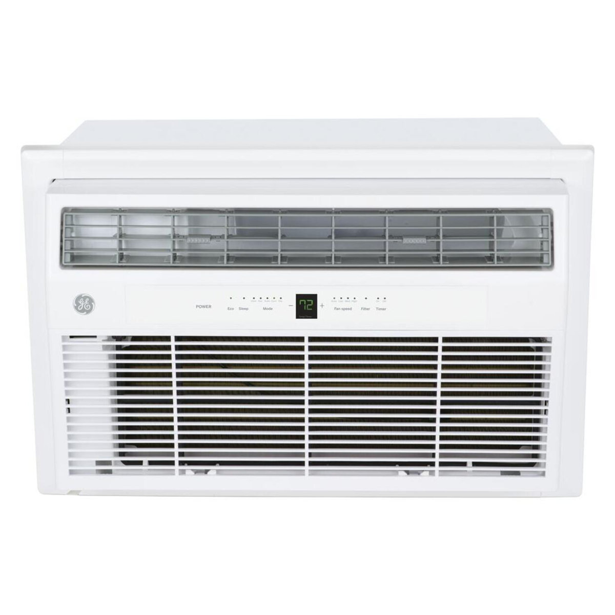 GE Appliances 10000 BTU Through The Wall Air Conditioner with Heater ...