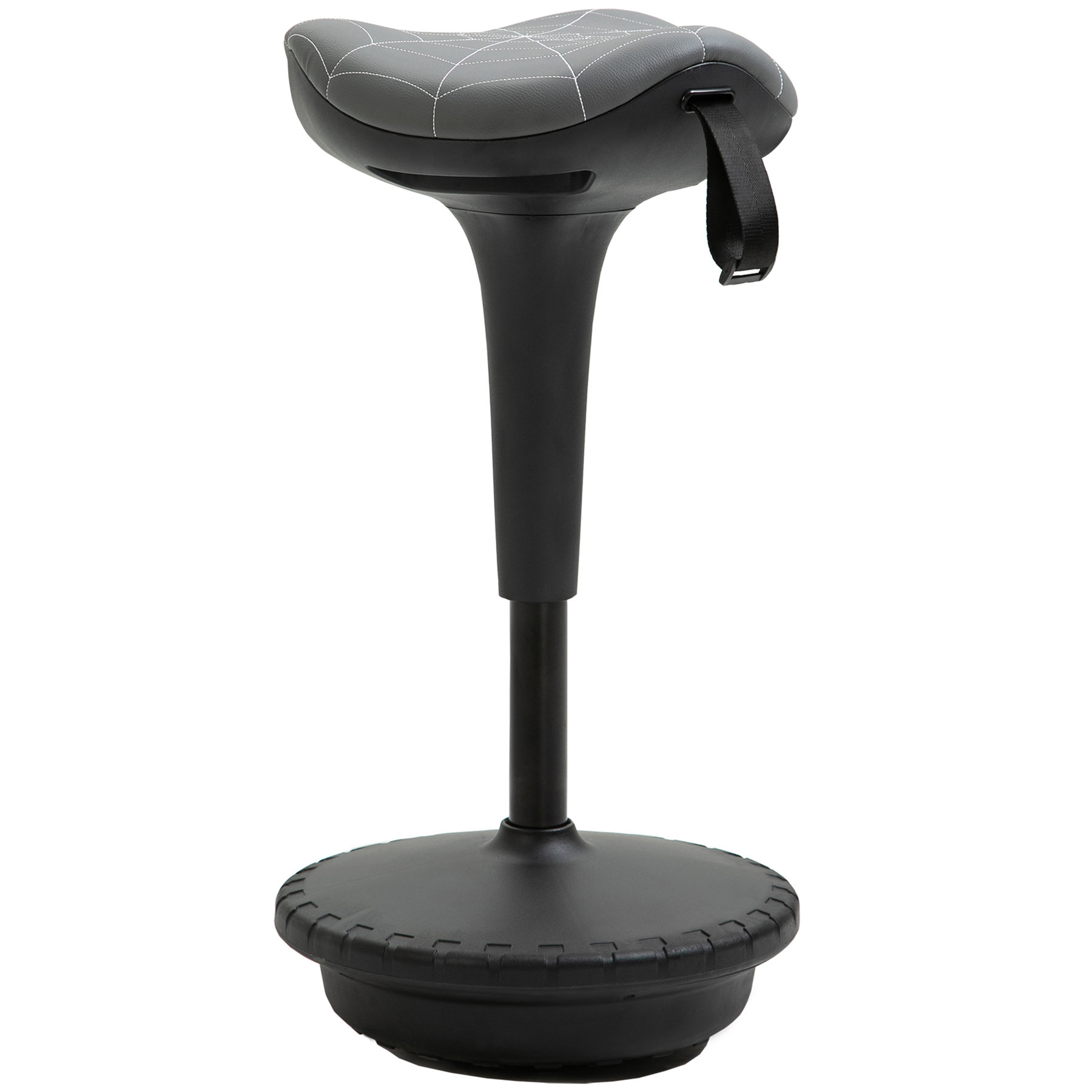 Red Barrel Studio® Vinsetto Lift Wobble Stool Standing Chair with 360 ...