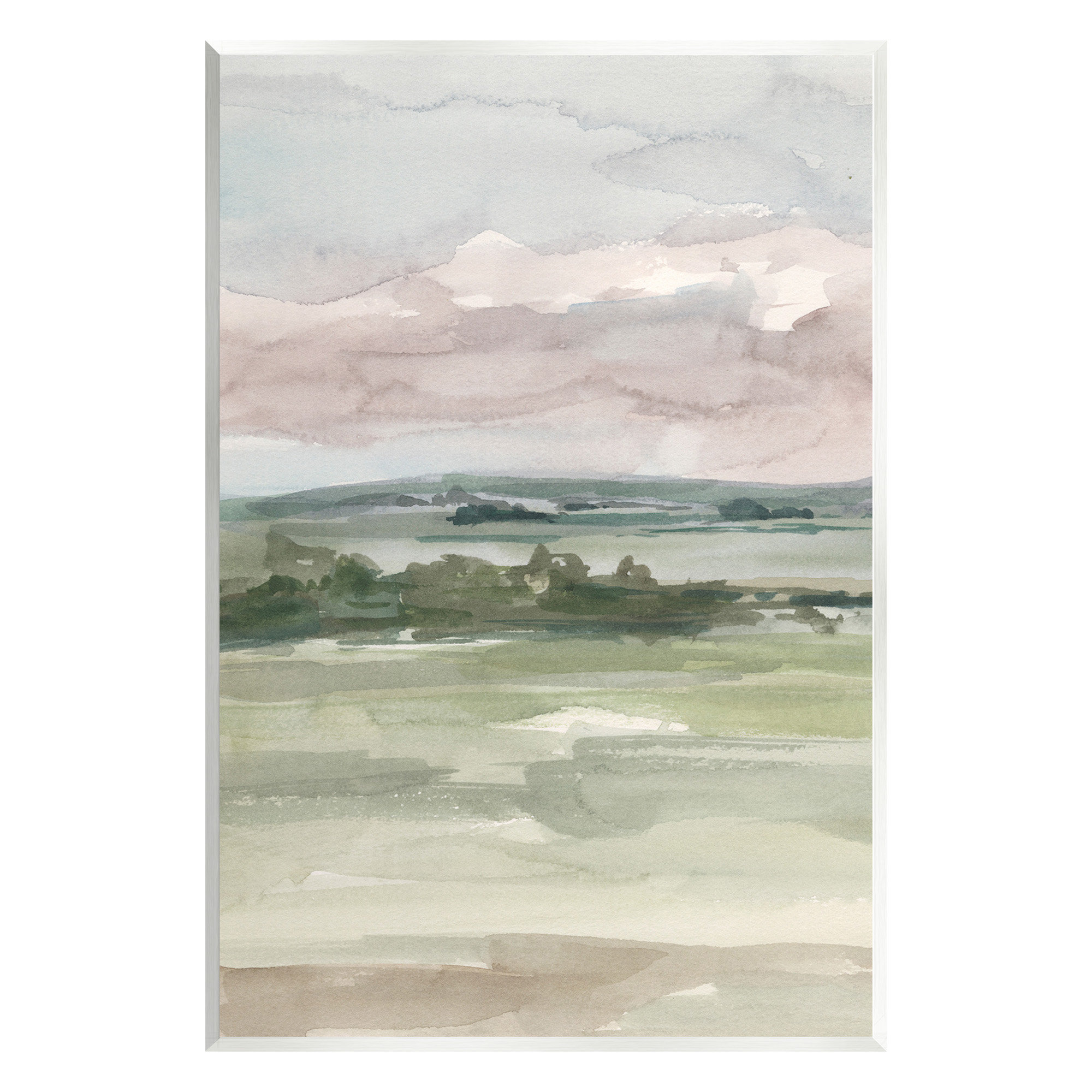 Stupell Industries Abstract Rural Landscape Wall Plaque Art by Ethan ...