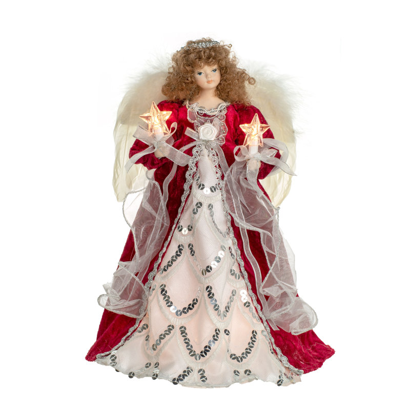 The Holiday Aisle® Angel Tree Topper & Reviews | Wayfair