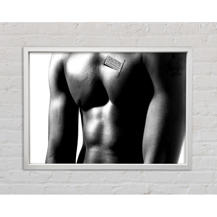 Ebern Designs Male Body - Single Picture Frame Art Prints on Canvas ...