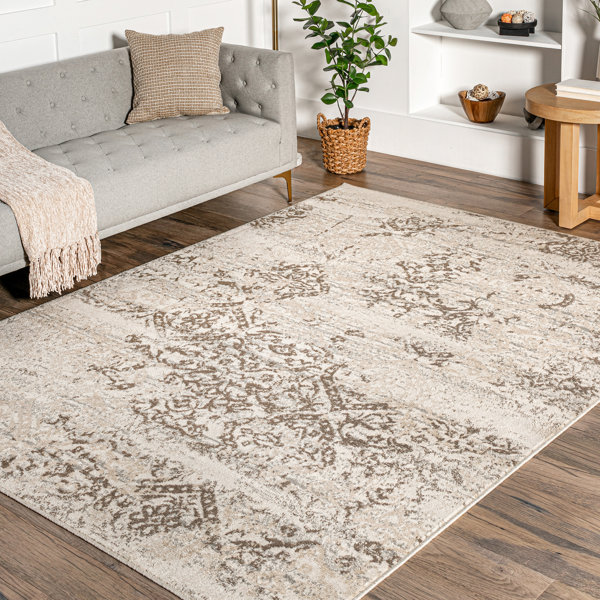 Gracie Oaks Shockley Floral & Paisley Area Rug for Living Room Bedroom ...