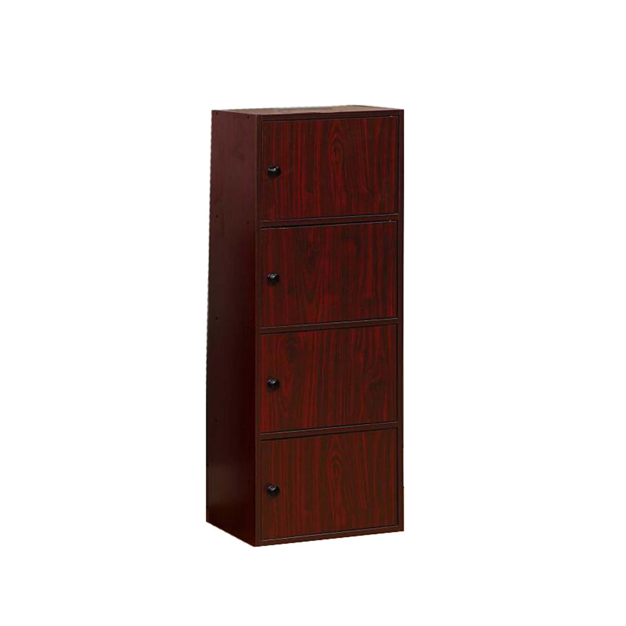 Ebern Designs Compact Storage Cabinet – Four Closed Cabinets With Metal ...