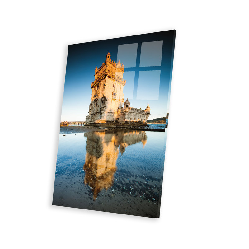 Ebern Designs Belem Tower, Lisbon by Matteo Colombo Painting | Wayfair