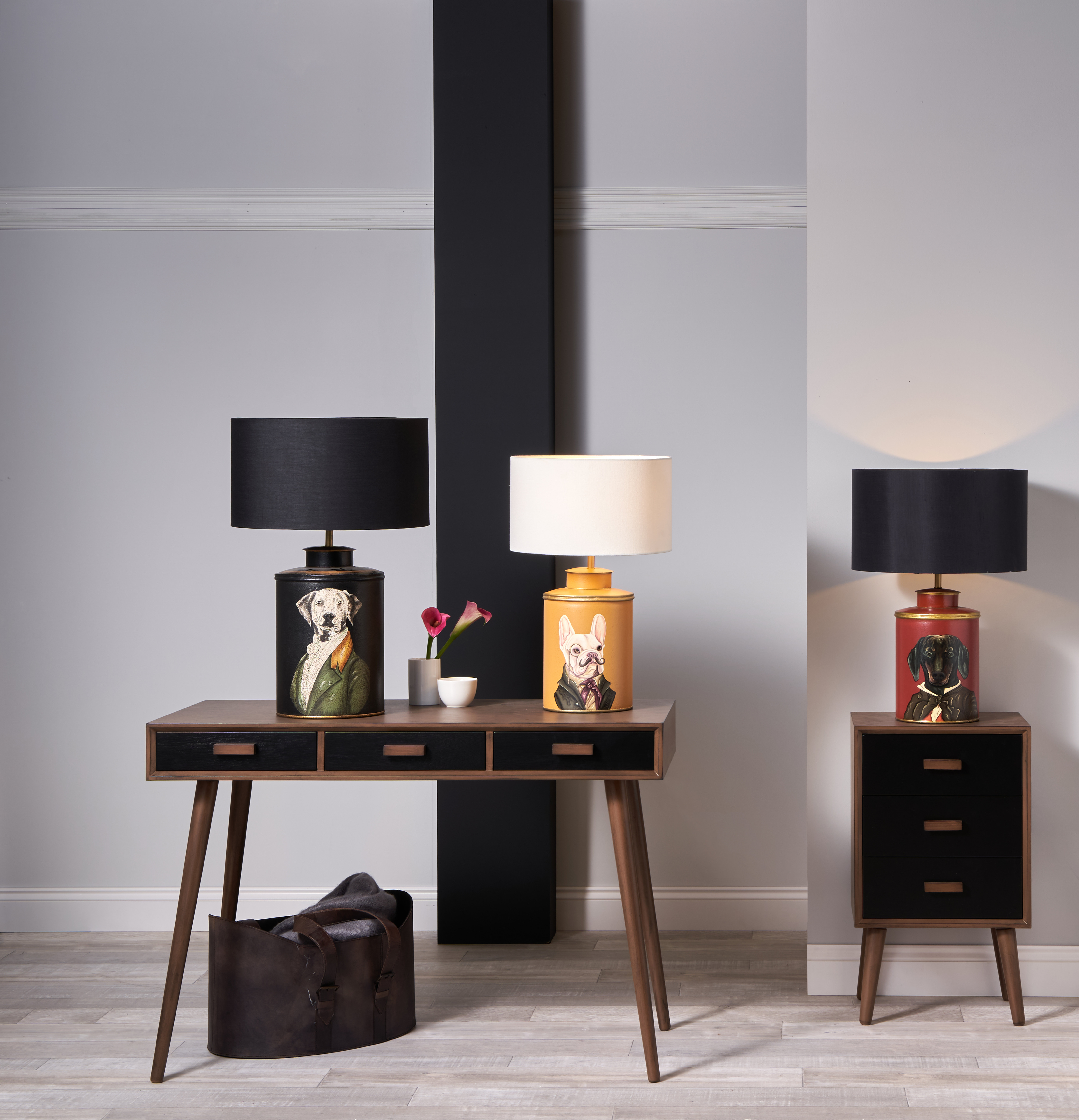 Happy Larry Campa 40Cm Red/Gold/Brown Table Lamp Base | Wayfair.co.uk