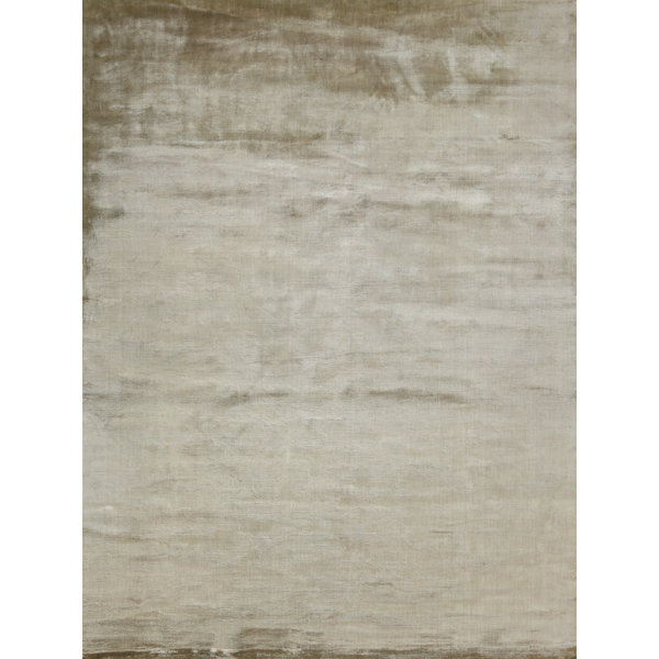 Exquisite Rugs Plain Dove Hand-Loomed Light Beige Area Rug & Reviews ...