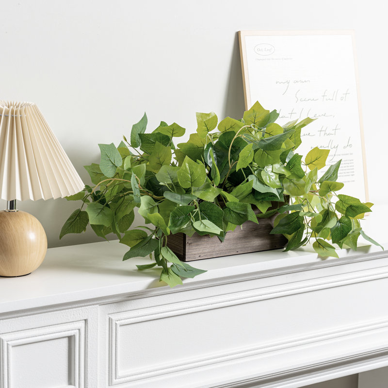 Primrue Artificial Fake Grape Vine Plants In Planter | Wayfair