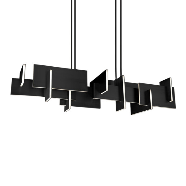 Modern Forms Amari Dimmable LED Geometric Chandelier | Wayfair