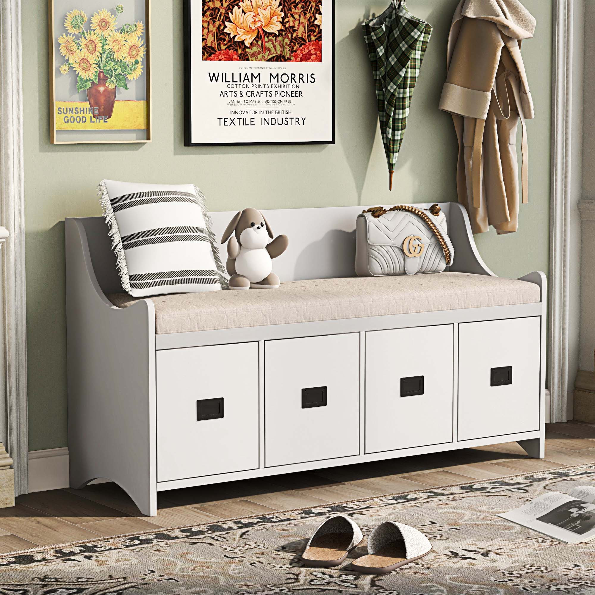 Red Barrel Studio Drawers Storage Bench & Reviews - Wayfair Canada