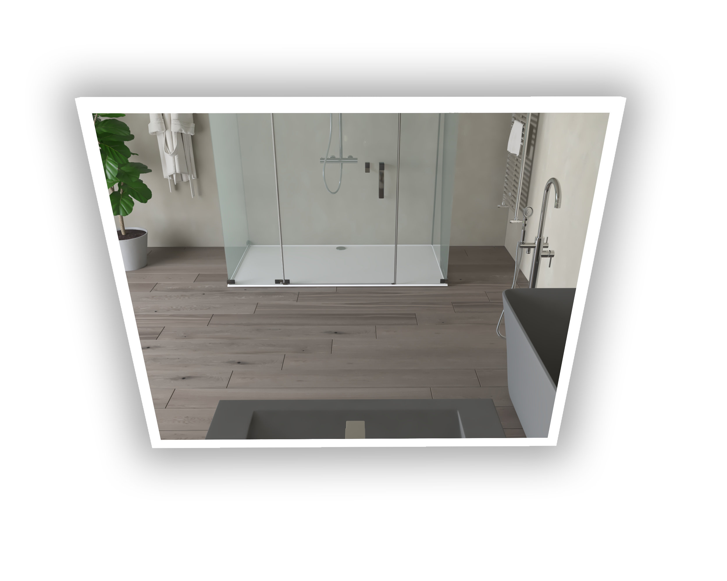 Ivy Bronx Simona Modern LED Bathroom Vanity Mirror | Wayfair