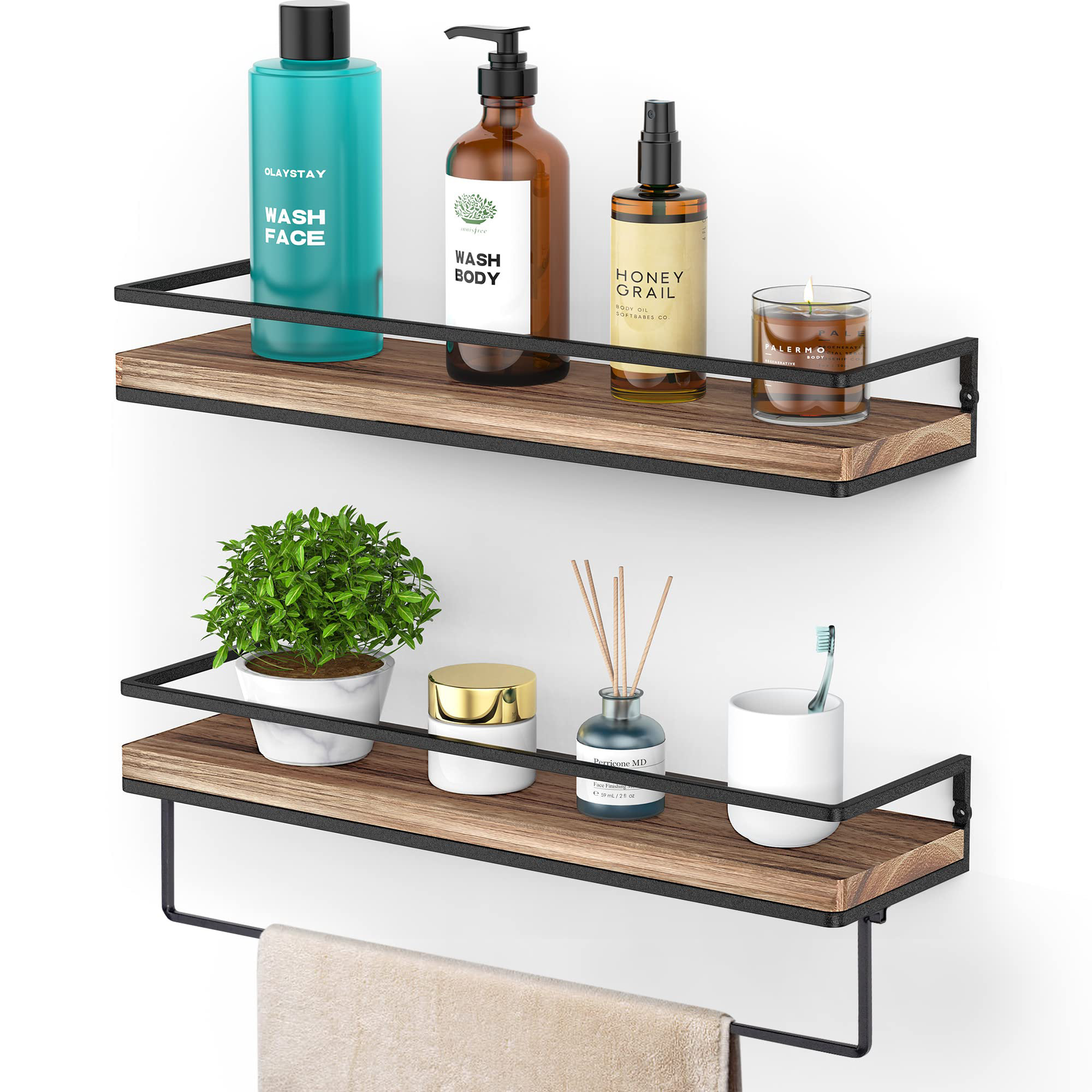 17 Stories Bennefield Solid Wood Floating Shelf | Wayfair