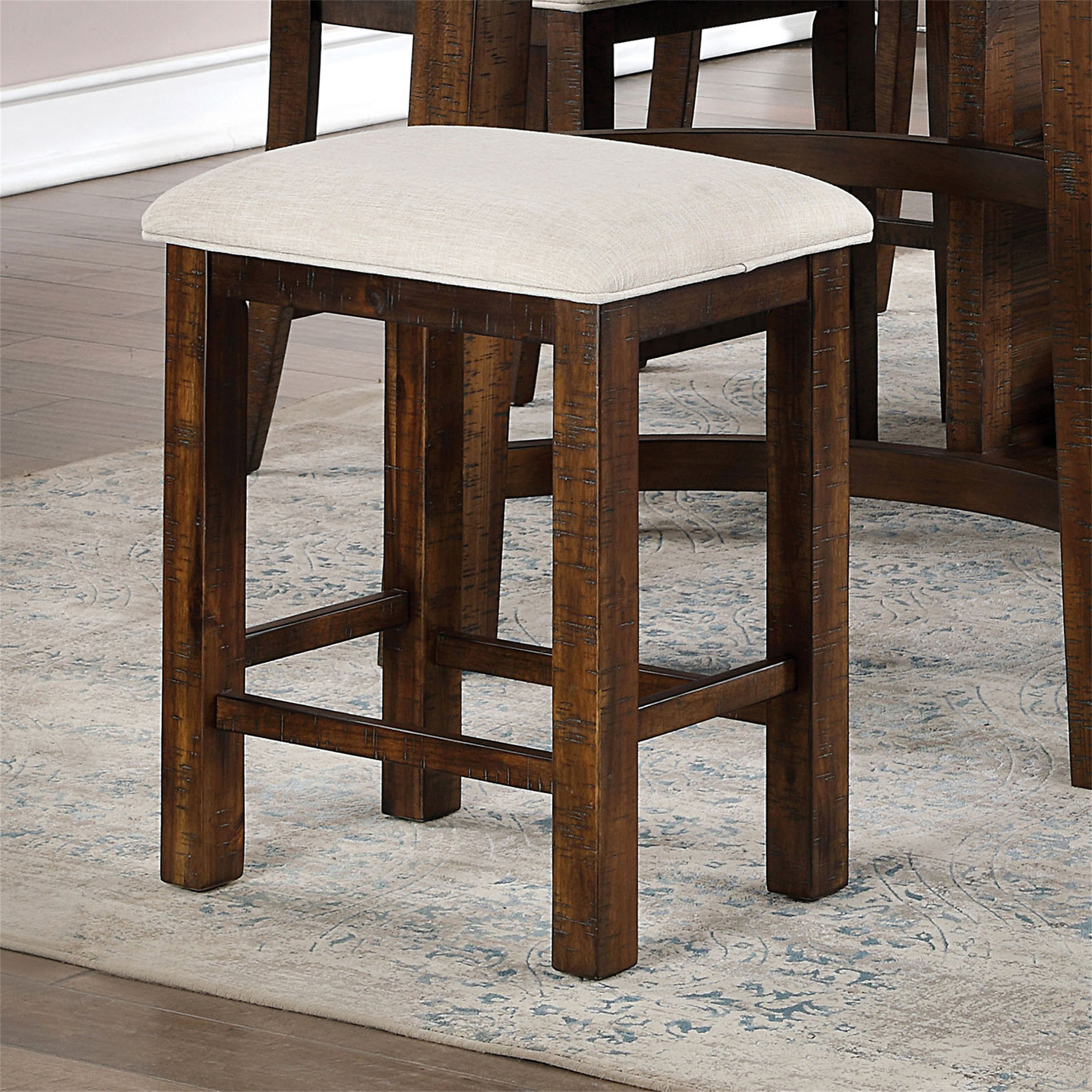 Winston Porter Rustic Counter Stools Set | Wayfair