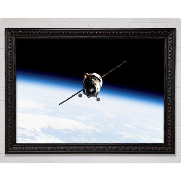 Bright Star Orbiting The Earth - Single Picture Frame Art Prints ...