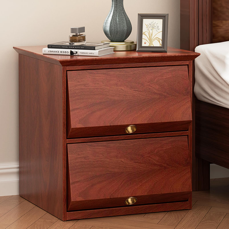 Ebern Designs 18" Nightstand With 2 Drawers, End Table With Storage ...