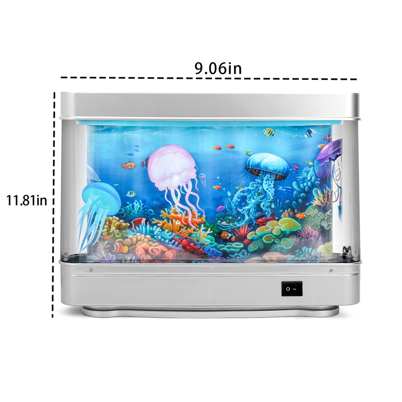 Tucker Murphy Pet™ Moving Artificial Aquarium Fake Fish Tank Mini ...