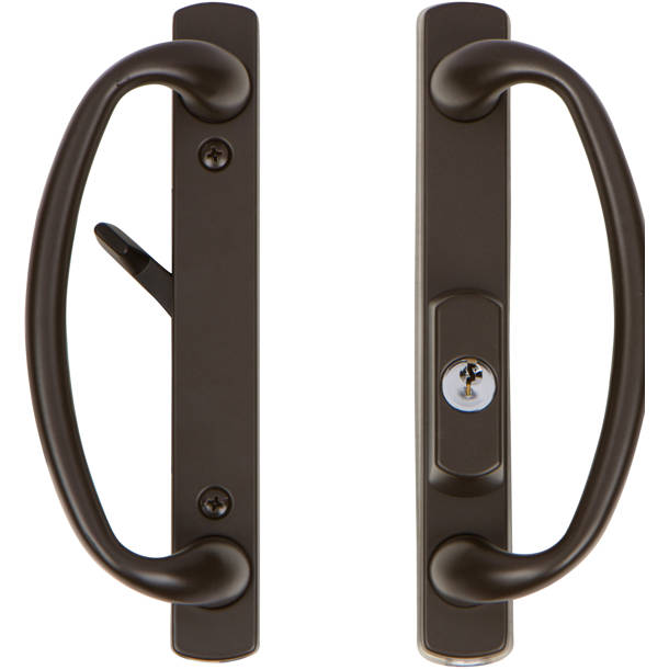 Rockwell Security Charlotte Privacy Sliding Door Handles (Mortise Lock ...