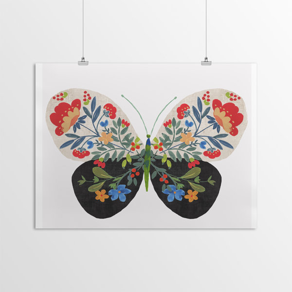 ClassicLiving Silikou Flying Blossom I by PI Creative - No Frame Art ...
