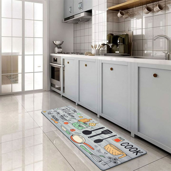 Trinx Duwaine Anti-Fatigue Non-Skid Waterproof Kitchen Mat (Set of 2 ...