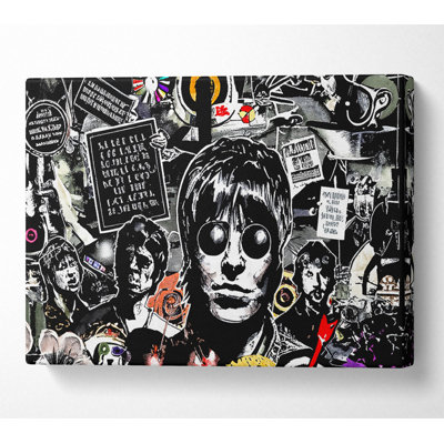 Happy Larry Oasis Collage - Wrapped Canvas Art Prints | Wayfair.co.uk