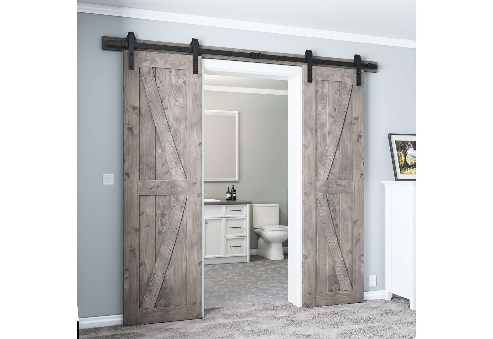 Measuring 101: How to Find the Right Barn Door Sizes | Wayfair