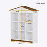 Lark Manor™ House-Shaped Storage Rack With Nine Storage Compartments ...