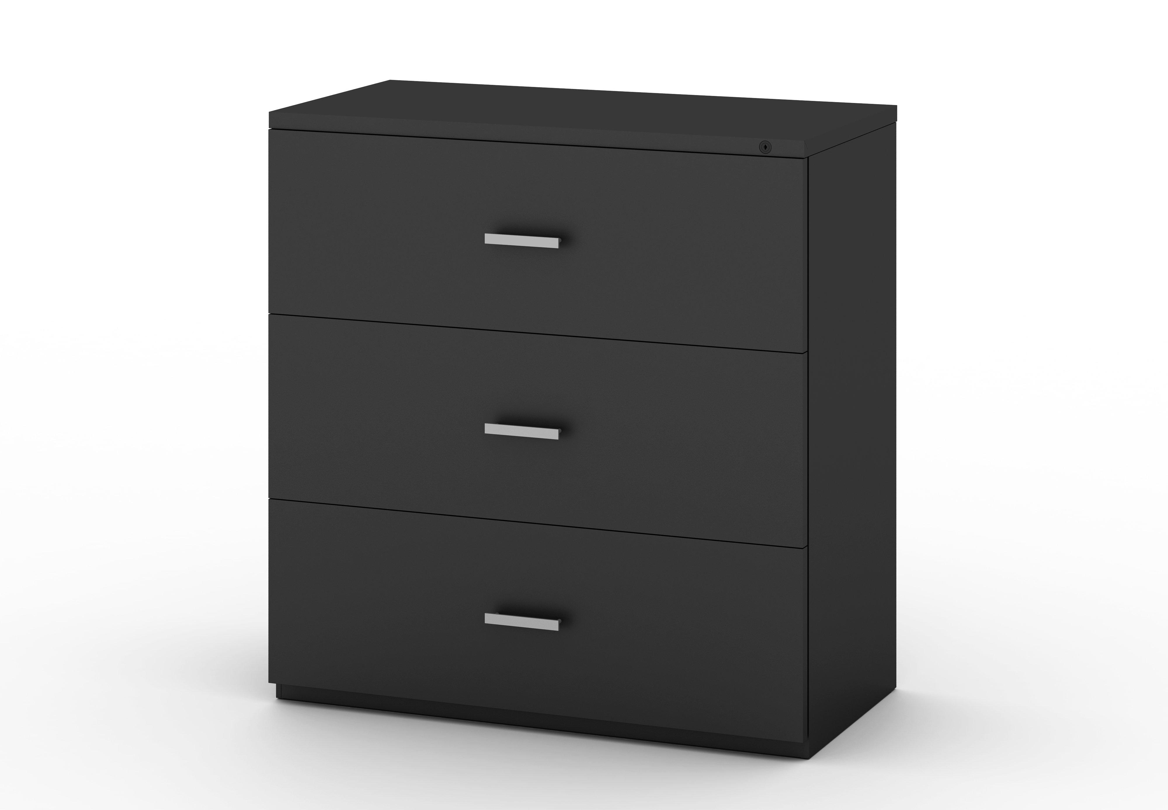 Friant My-Hite Metal with Lateral Filing Cabinet 3 Drawers, Interlock ...