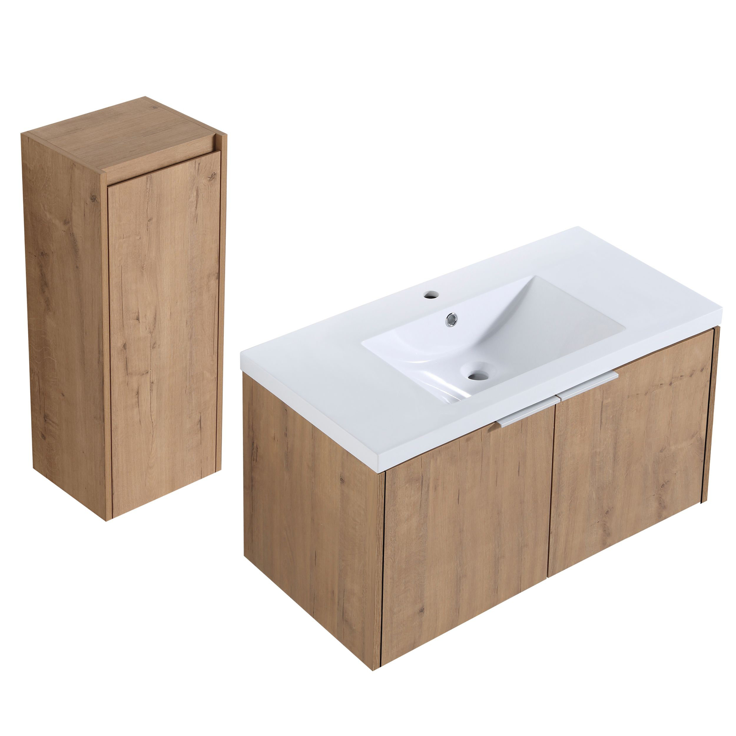 Ivy Bronx Multifunctional Bathroom Vanity Sets | Wayfair