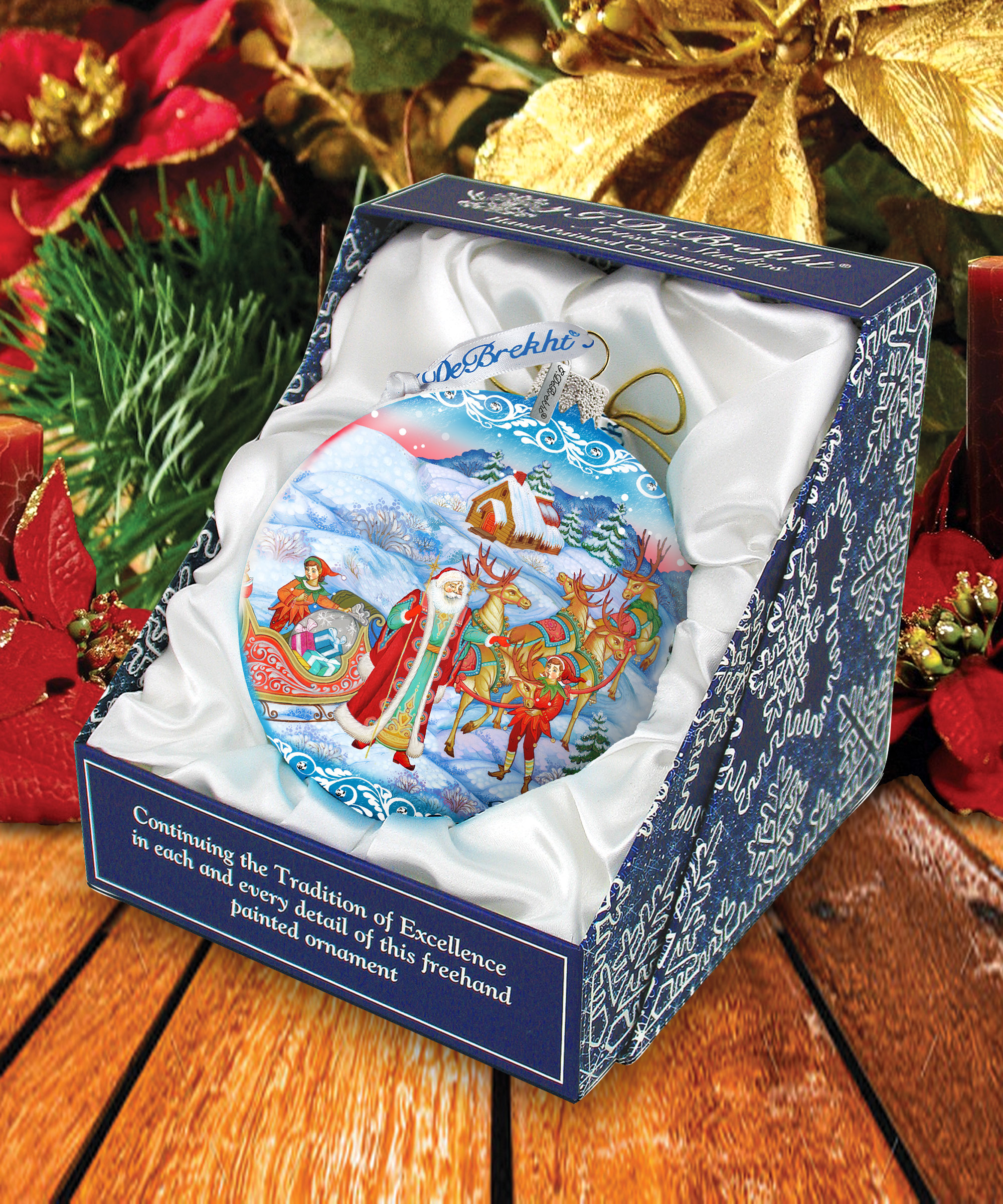 G Debrekht Holiday Splendor Beloved Courier Oversized Limited Edition ...