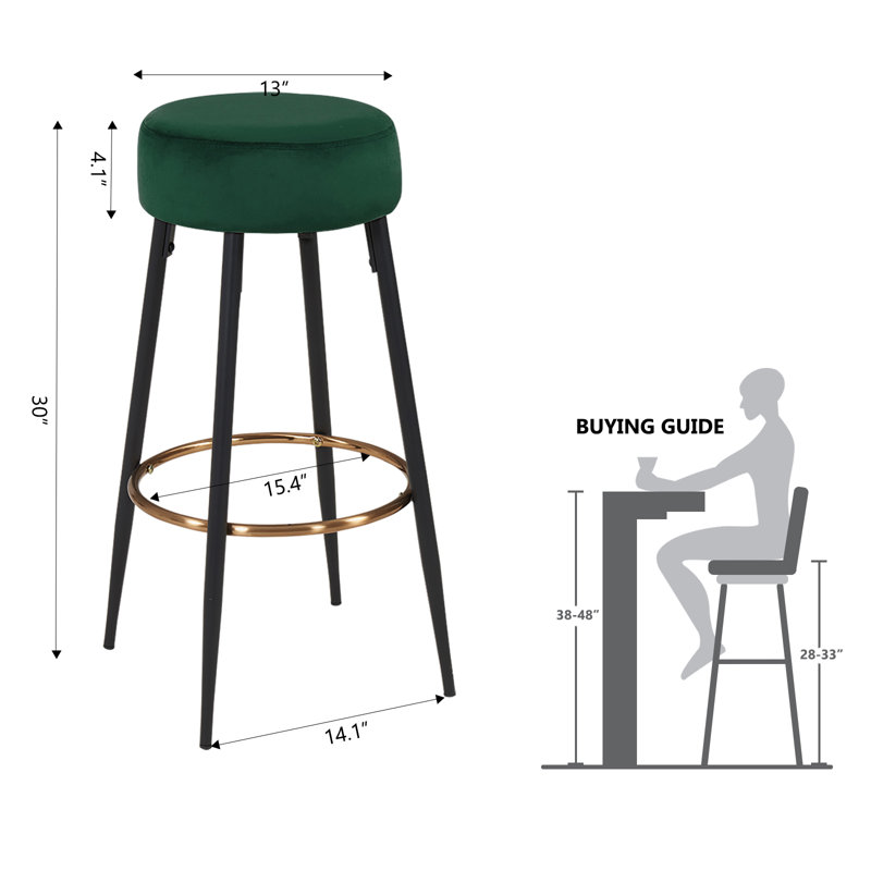 Etta Avenue™ Michaela 30'' Bar Stool & Reviews | Wayfair