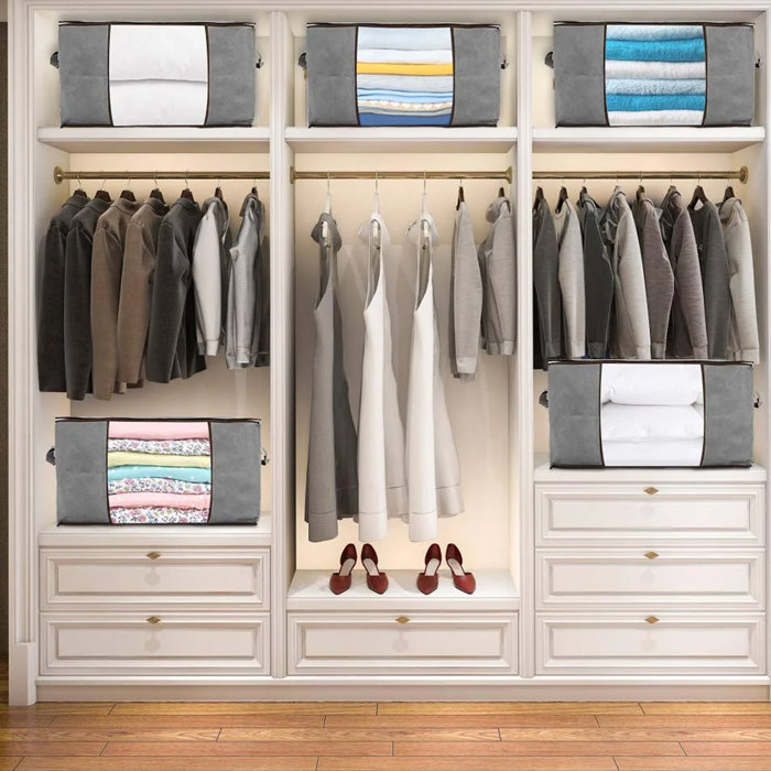 Rebrilliant Fabric Underbed Storage & Reviews | Wayfair