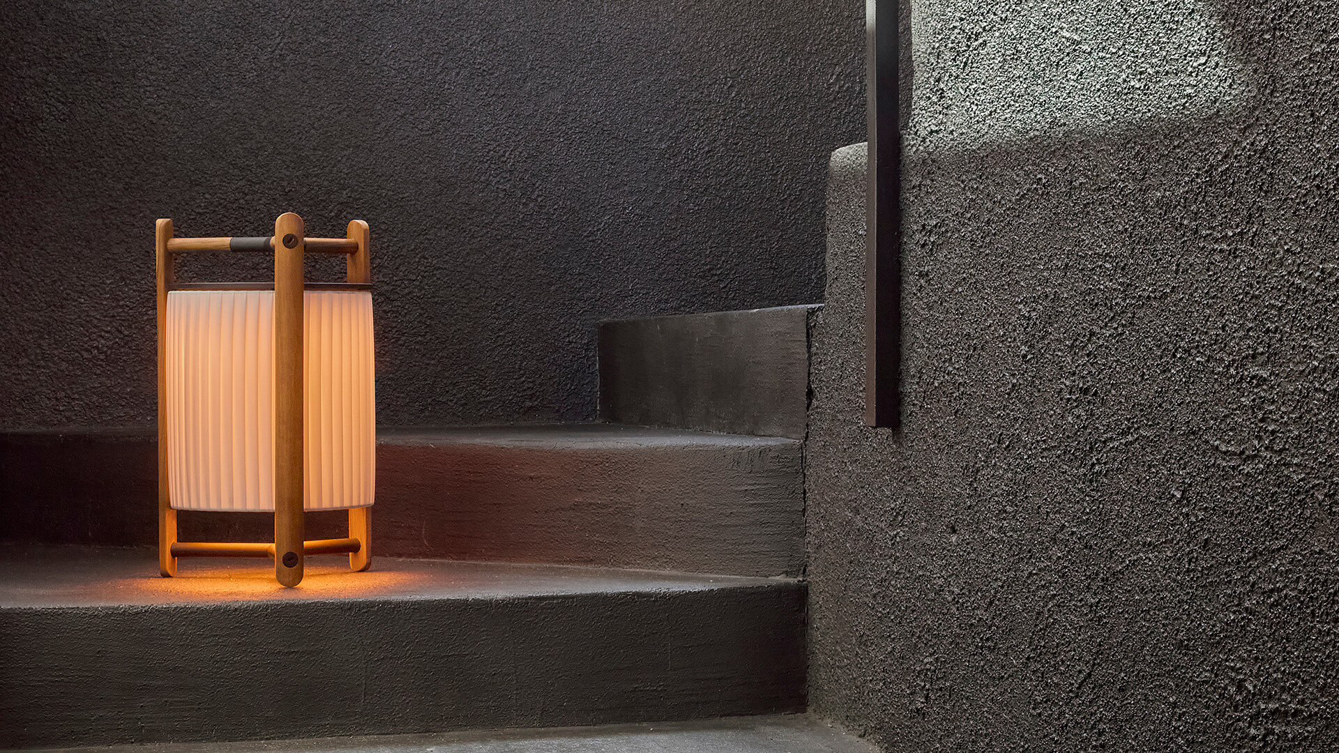 Bover Kando Battery-Powered Floor Lamp - Ribbon Shade | Wayfair