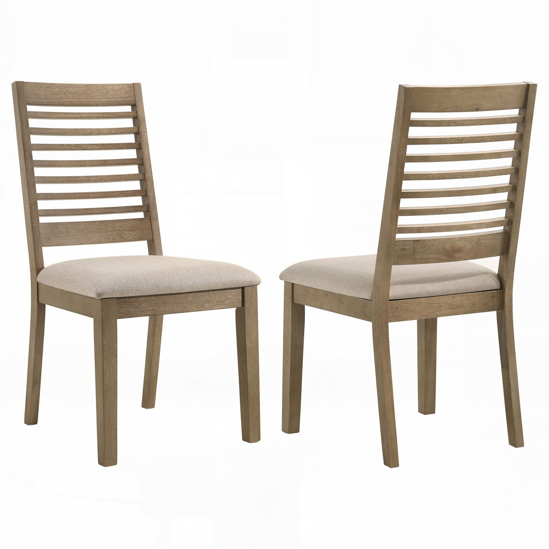 Lark Manor™ Wood Frame Dining chair Set of 2 | Wayfair