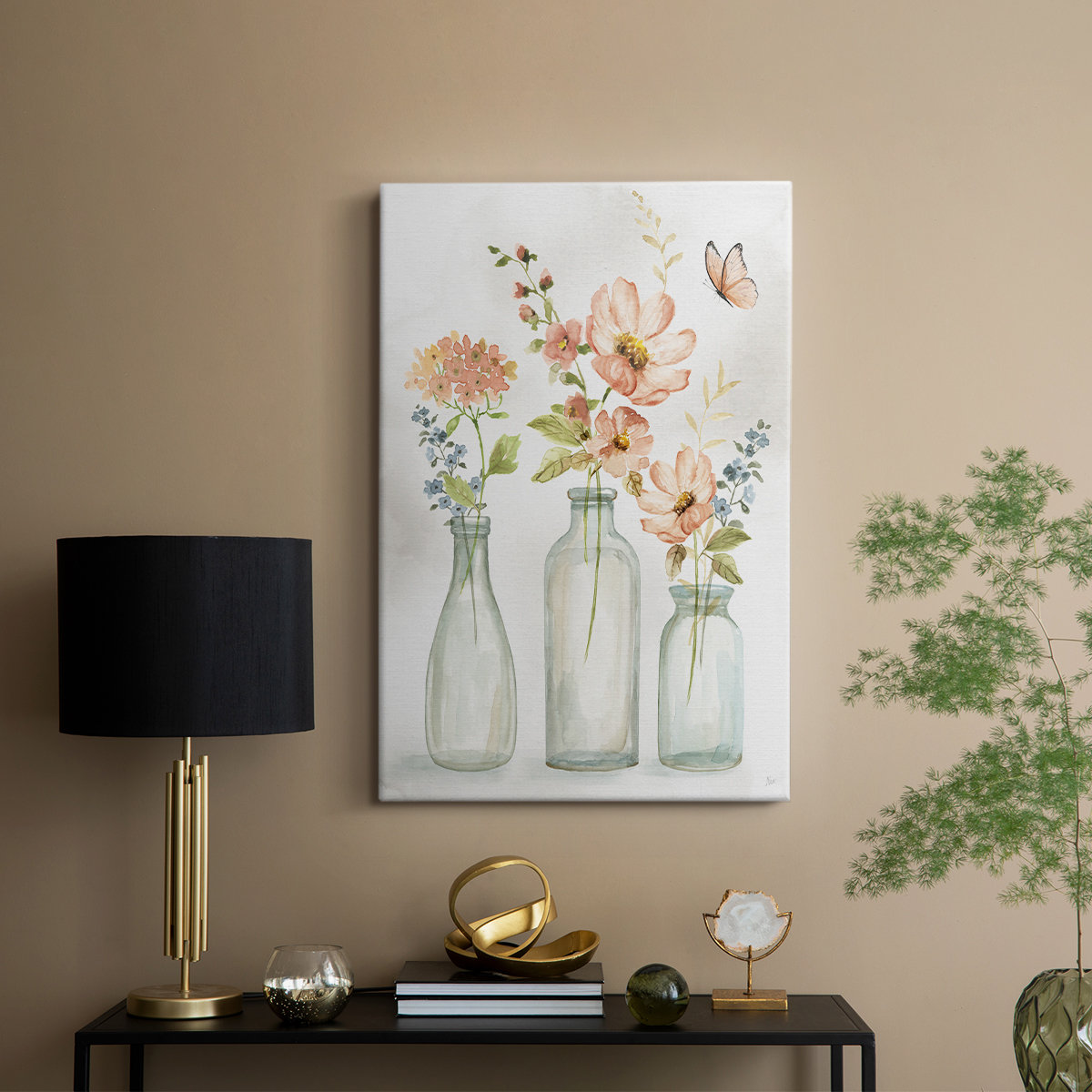 Rosalind Wheeler Summer Trio II -Gallery Wrapped Cavas | Wayfair