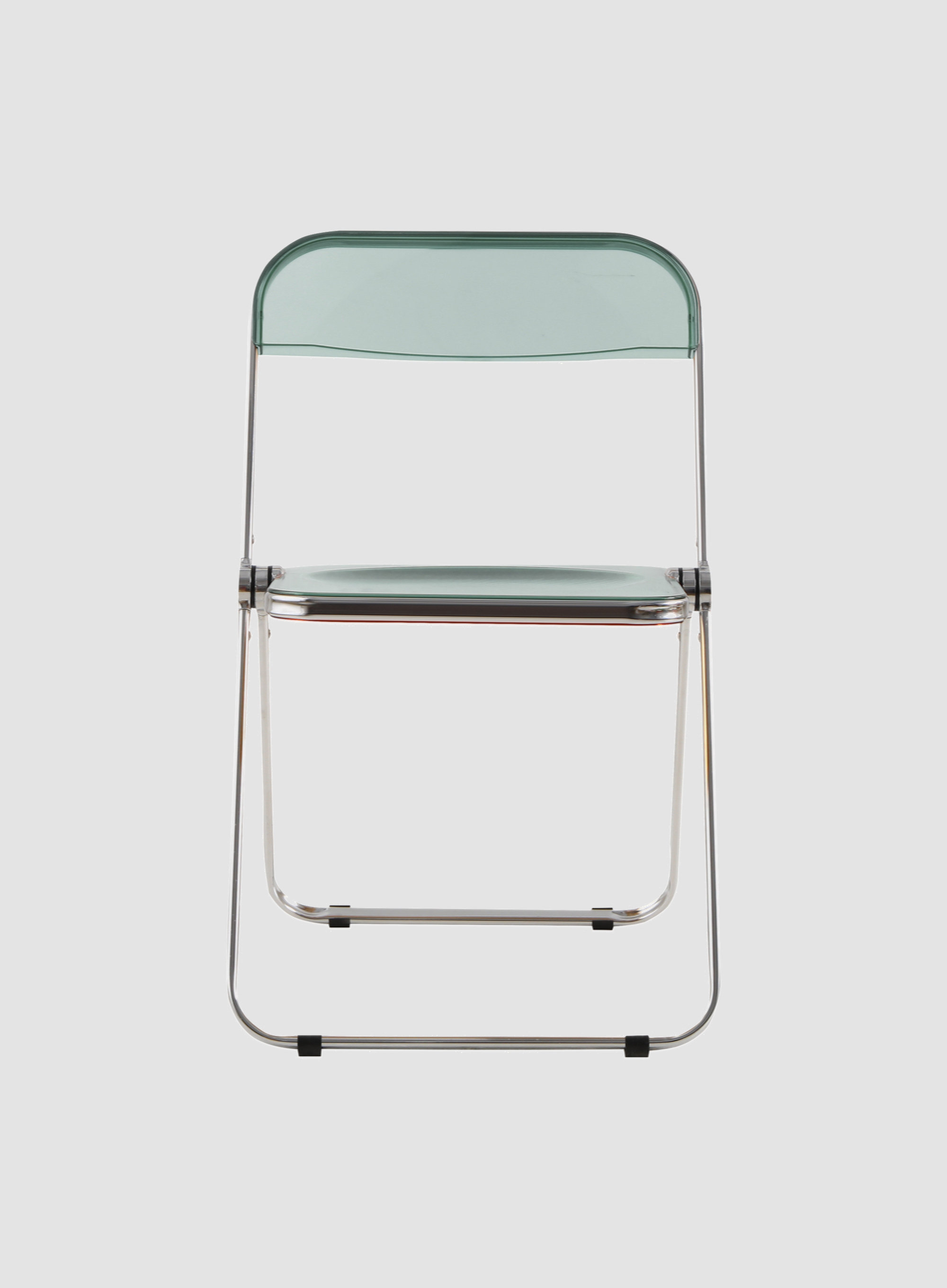 Wrought Studio™ Folding Blue-Green Chair Transparent Chairs-Ghost ...