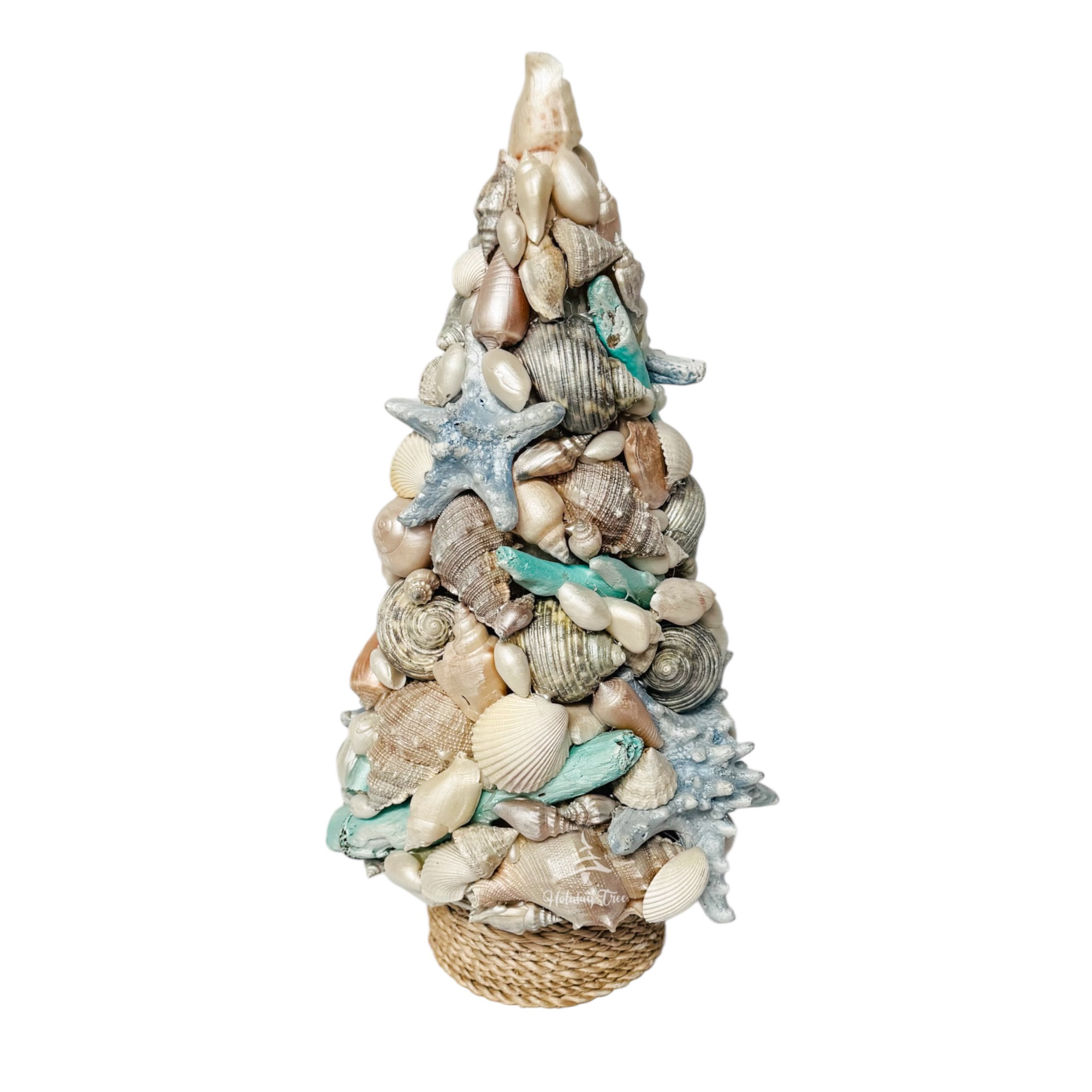 Highland Dunes Coastal Shell Tabletop Tree | Wayfair
