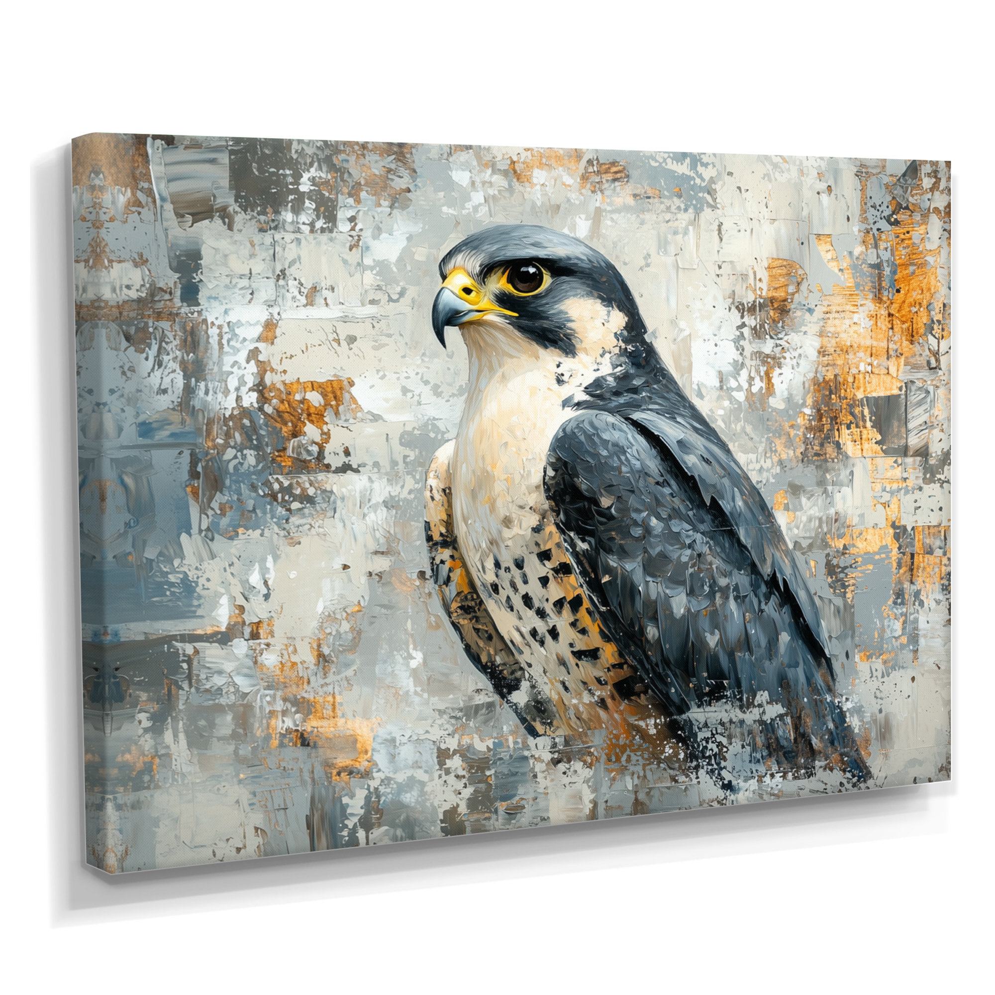 Winston Porter Peregrine Falcon Hauk Portrait II - hawk Canvas Wall Art ...