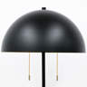 Ebern Designs Brucelyn 68" Tall 2-Light Metal Mushroom Dome Floor Lamp ...