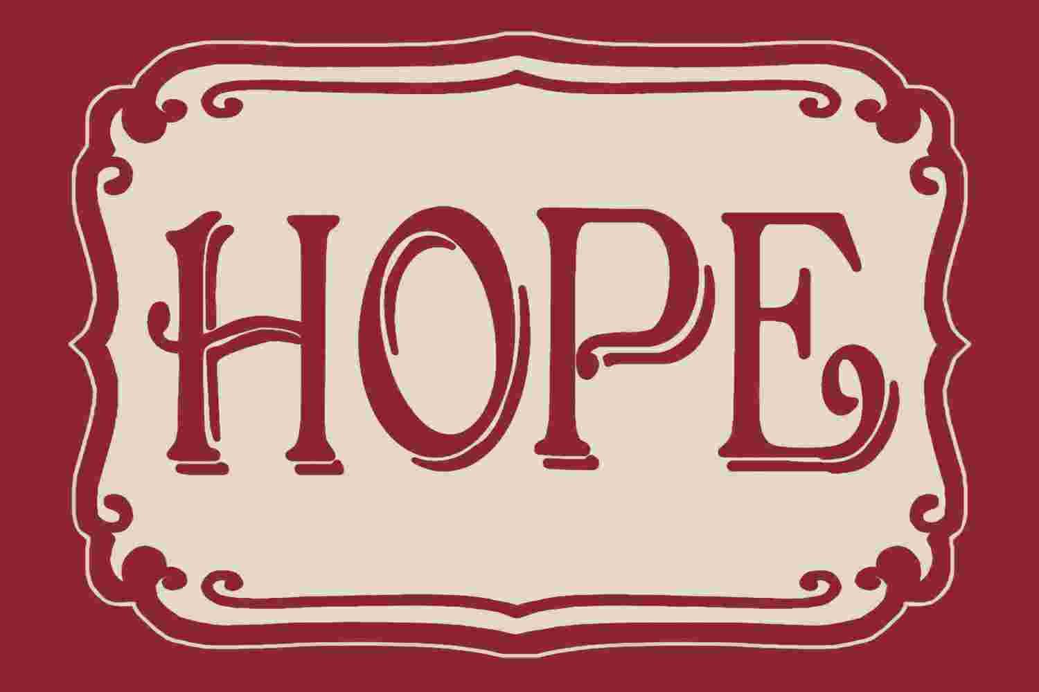 Winston Porter Fancy Hope - Wrapped Canvas Textual Art | Wayfair