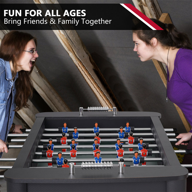 RayChee 58'' L Foosball Table with Telescopic Rods | Wayfair