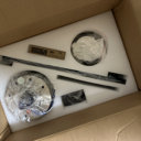 Orren Ellis Tavin 5 - Blade LED Stainless Steel Ceiling Fan with Remote ...