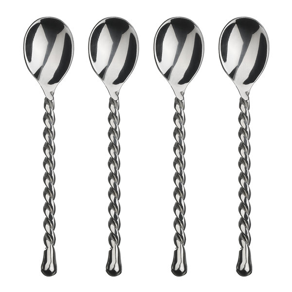 Gourmet Settings Silver Tear Mini Spoon | Wayfair