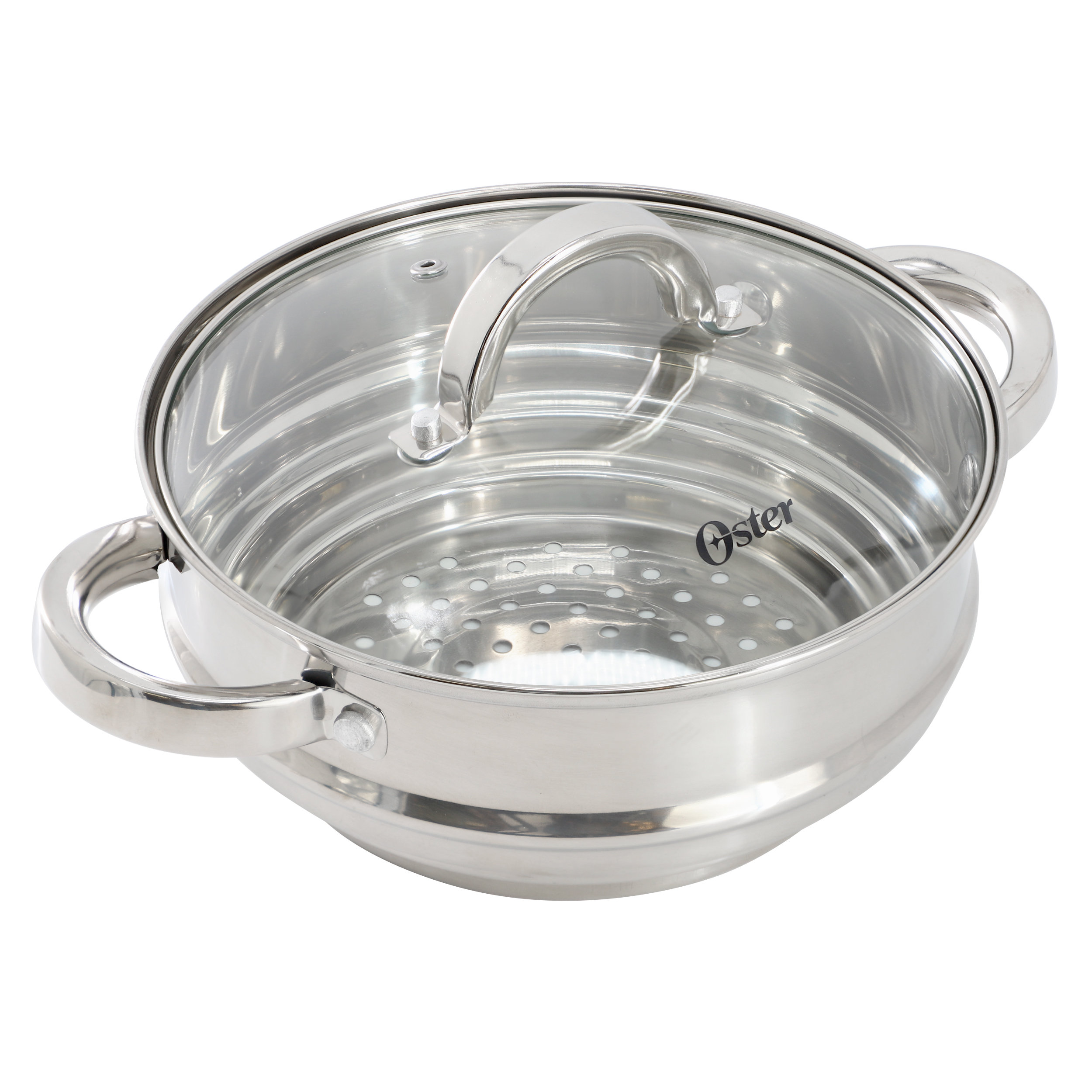 Oster Sangerfield 8 Inch Universal Stainless Steel Steamer with Lid ...